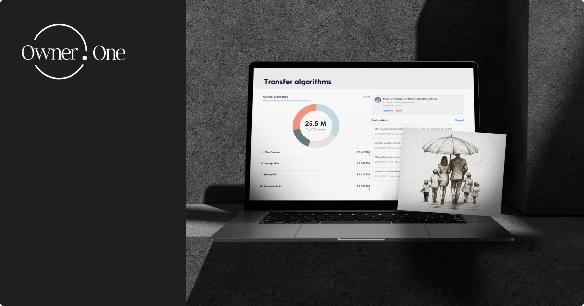 Owner.One - Repository of Assets Data and Wealth Transfer